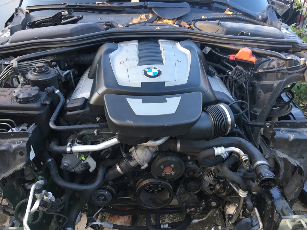 SILNIK BMW E60 E61 550i 4.8 V8 N62B48B KOMPLETNY - 13064026014 ...