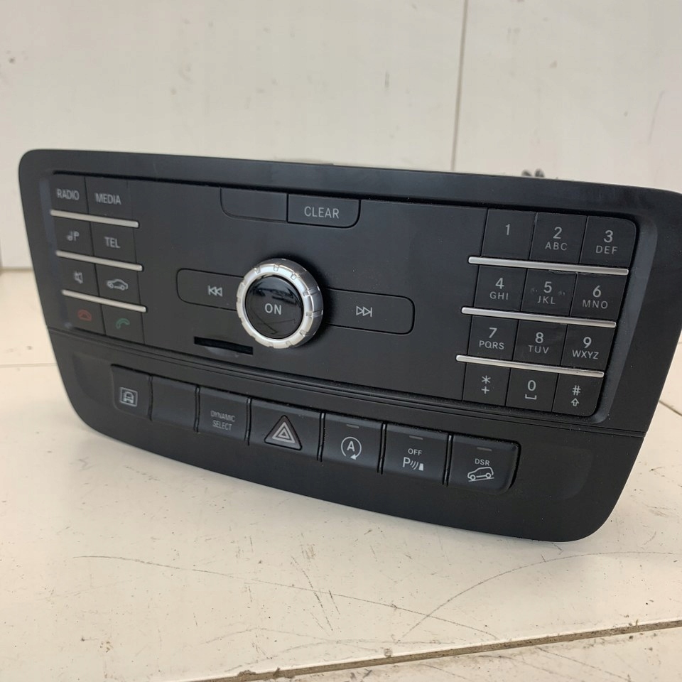 Radio nawigacja panel komple MERCEDES GLA W156 16r - 12603304213 ...