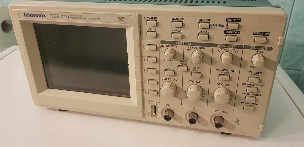 OSCYLOSKOP TEKTRONIX TDS 210 2x60 MHz - 14487781027 - oficjalne ...