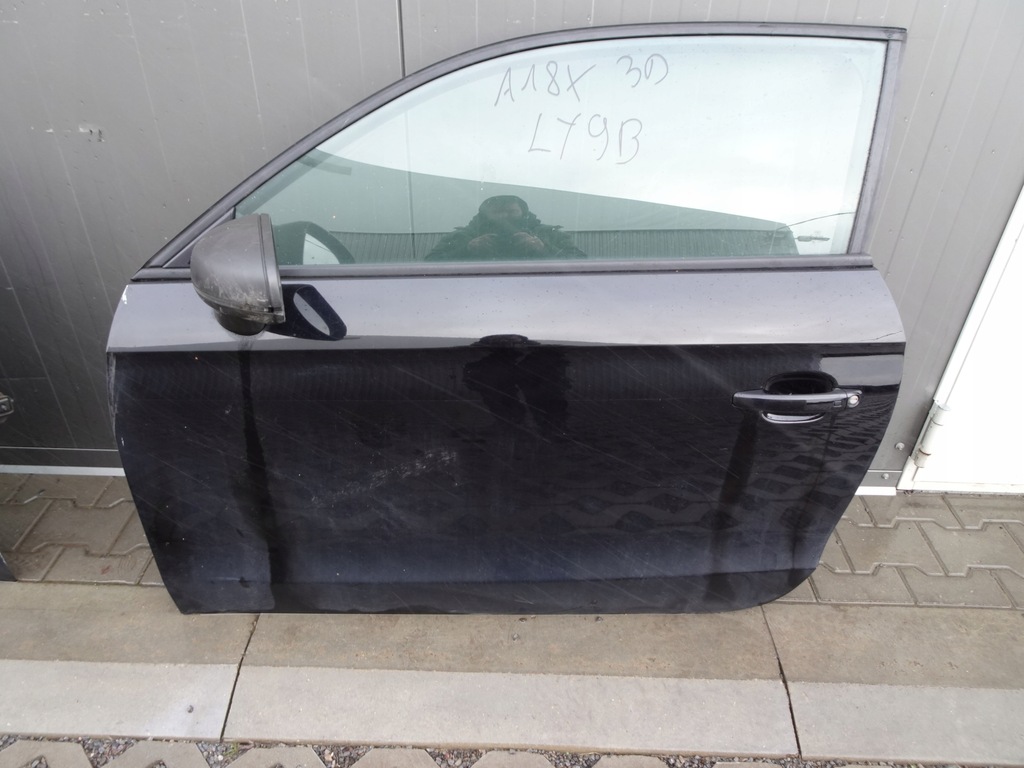 Audi A1 8X 3D Drzwi lewy przód kompletne EU LY9B - 12986928844 ...