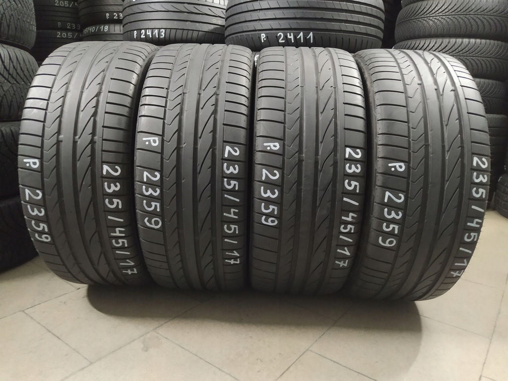 OPONY 235/45/17 BRIDGESTONE POTENZA RE050A MO - 13450833292 - oficjalne archiwum Allegro