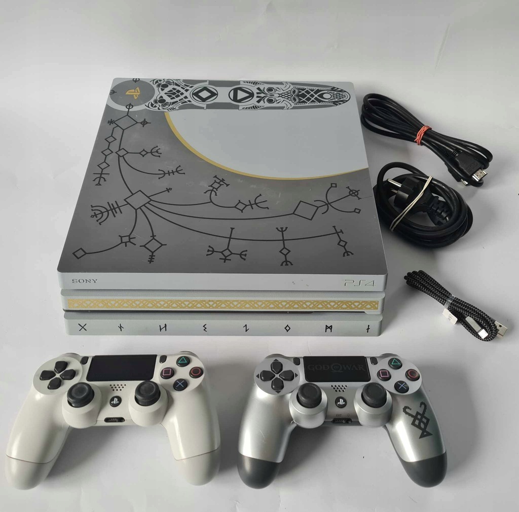 Konsola Sony PlayStation 4 pro 1 TB God Of War + 2 Pady Pad Ps4 - 14885678835 - oficjalne ...
