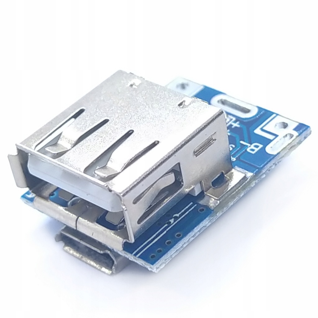 PRZETWORNICA step up 5V 1A usb micro Li-ION 18650 - 10205719307 - oficjalne archiwum Allegro