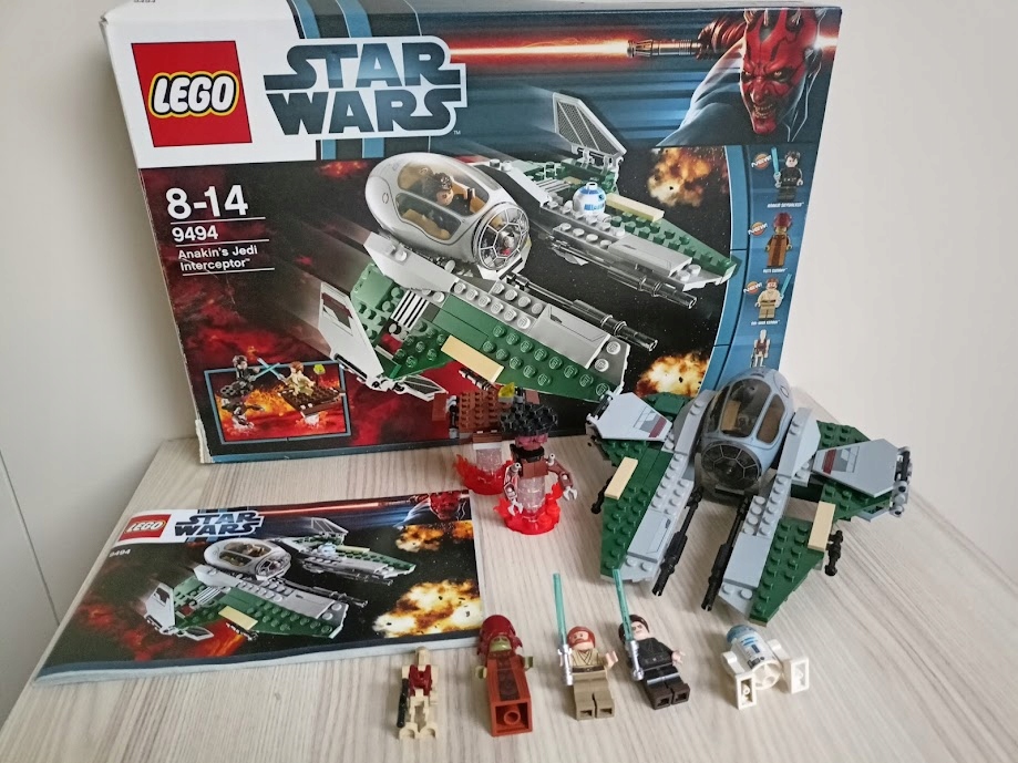Lego STAR WARS 9494 ANAKIN`S JEDI INTERCEPTOR - 13478026593 - oficjalne ...