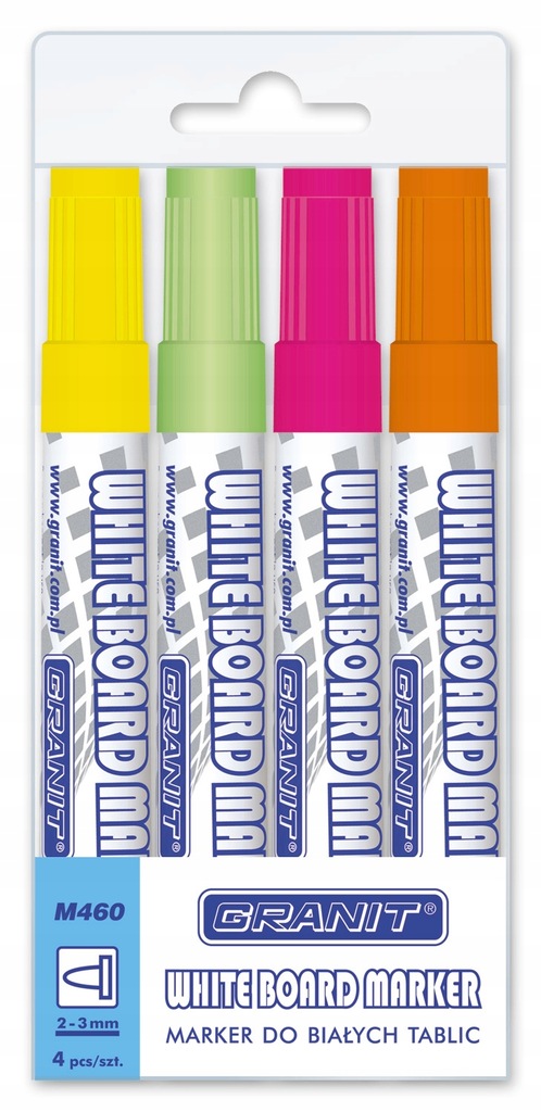 Markery do tablic białych PASTELOWE suchościeralne - 9711954741 ...