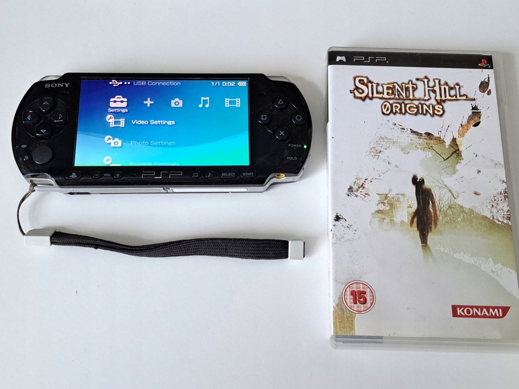 KONSOLA SONY PSP SLIM 3004 + SILENT HILL ORIGINS - 13971100404 ...