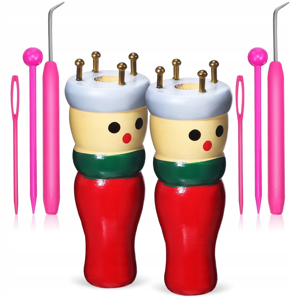 French Knitter Loom Spool Crochet DIY Machine Toy - 14850784762 - oficjalne archiwum Allegro