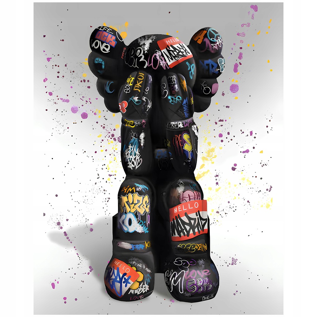 Plakat 50x40 STREETWEAR kaws nike balenciaga dior kultura plakat na ścianę - 15126767451 ...