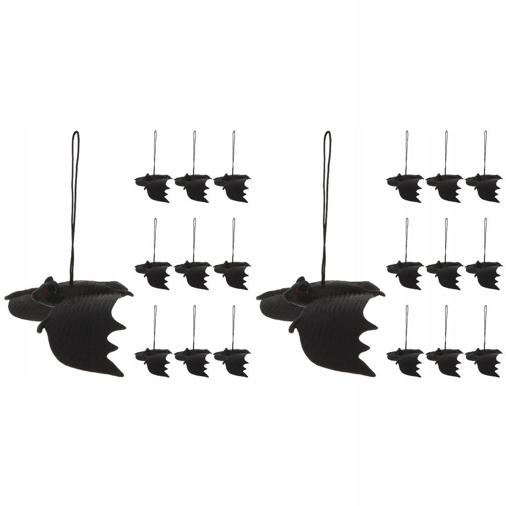 Halloween Decorations Bat Realistic Hanging Bats - 14535378221 ...
