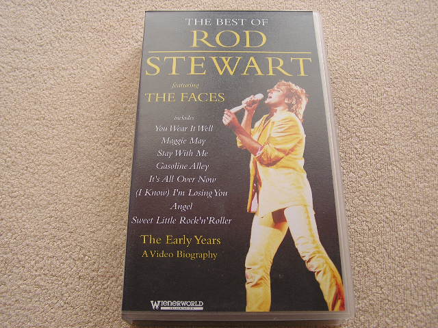 ROD STEWART - THE BEST OF [VHS-1988].F - 7463464755 - oficjalne ...