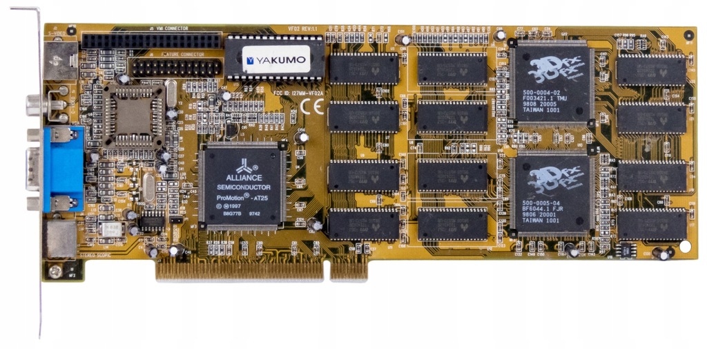 YAKUMO VF02-AVGC VOODOO RUSH 6MB PCI - 9032474085 - oficjalne archiwum ...
