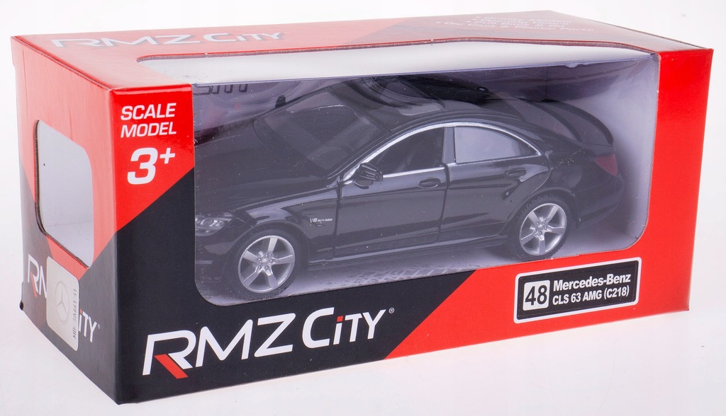 MERCEDES-BENZ CLS 63 AMG (C218) MODEL METALOWY RMZ 1:32/39 CZARNY - 17180911055 - oficjalne ...