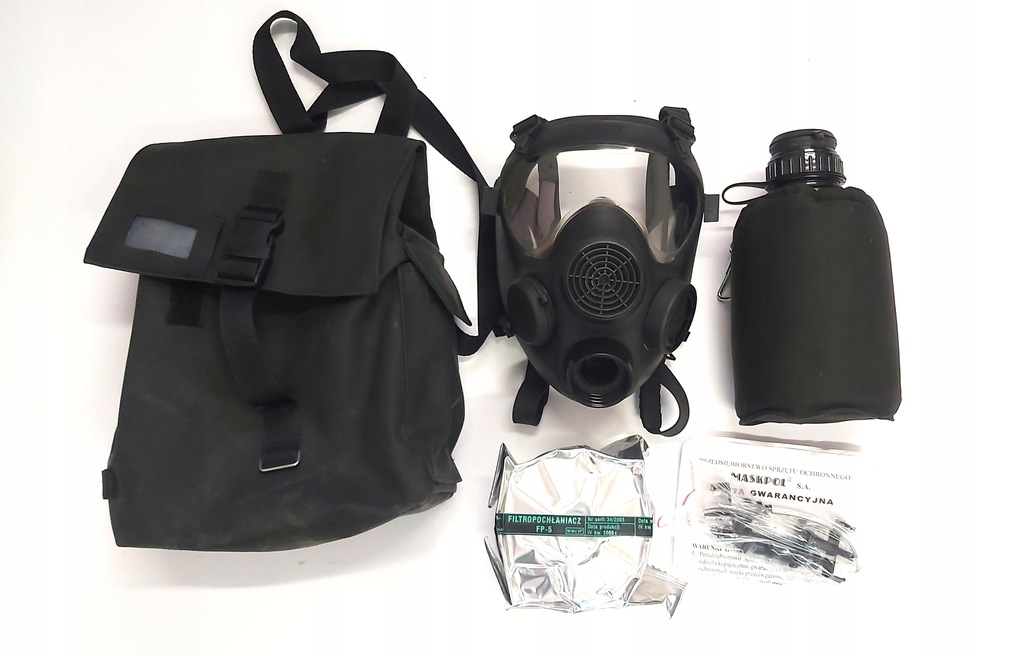 MP 5 MASKPOL maska p. gazowa CZARNA - 13929166548 - oficjalne archiwum Allegro