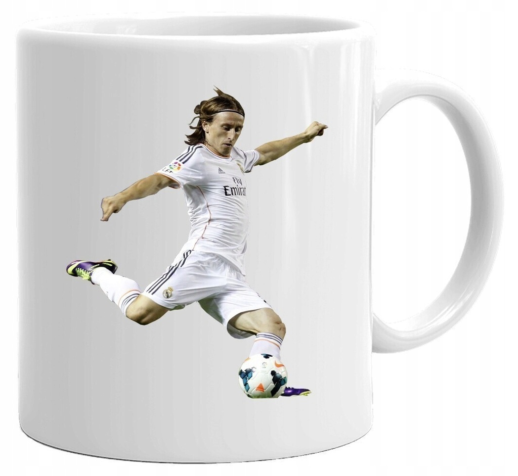 KUBEK LUKA MODRIC + NAPIS GRATIS - 12495210375 - oficjalne archiwum Allegro