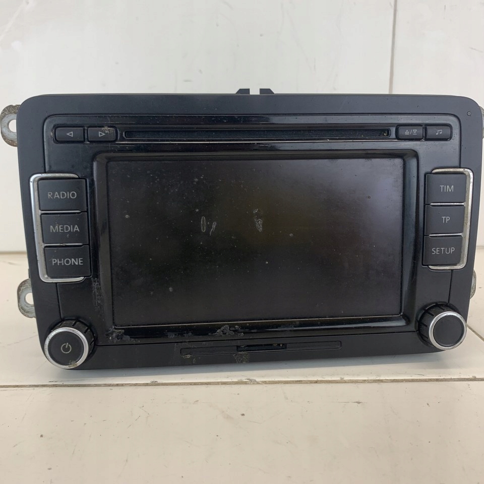 Radio CD VW PASSAT B7 3AA GOLF VI TOURAN 12r - 13010615001 - oficjalne archiwum Allegro