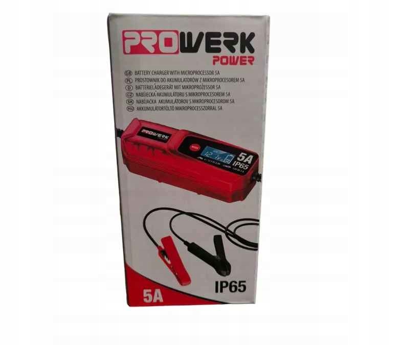 PROWERK POWER PROSTOWNIK DO AKUMULATORÓW Z MIKROPROCESOREM 5A - 14779881294 - oficjalne archiwum ...