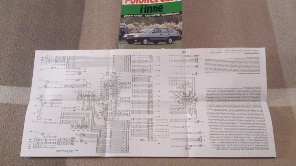 schemat instalacji FSO Polonez - 8668284936 - oficjalne archiwum Allegro