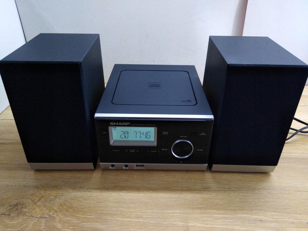 MINI WIEŻA SHARP CD FM/AM USB WYSOKI MODEL - 13841256246 - oficjalne ...