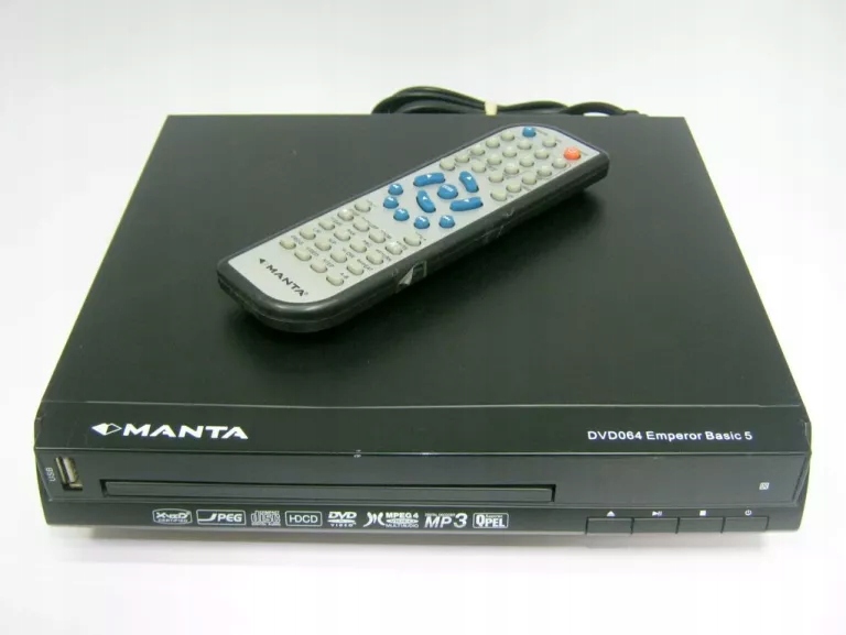 ODTWARZACZ DVD MANTA DVD064 EMPEROR BASIC 2 TANIO - 12314327952 ...