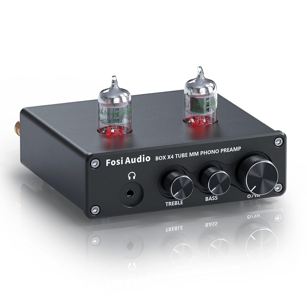 Fosi AudioBOX X4 Phono przedwzmacniacz gramofonowy fonograficzny Mini ...