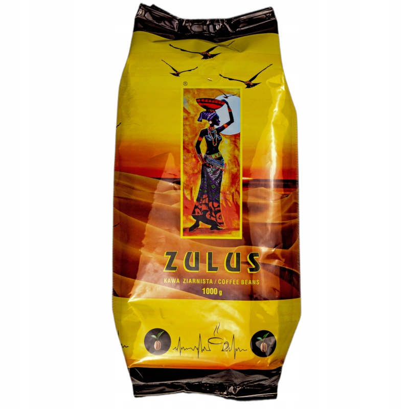 Kawa Ziarnista ZULUS Mocno Palona 1kg - 12762130269 - oficjalne ...