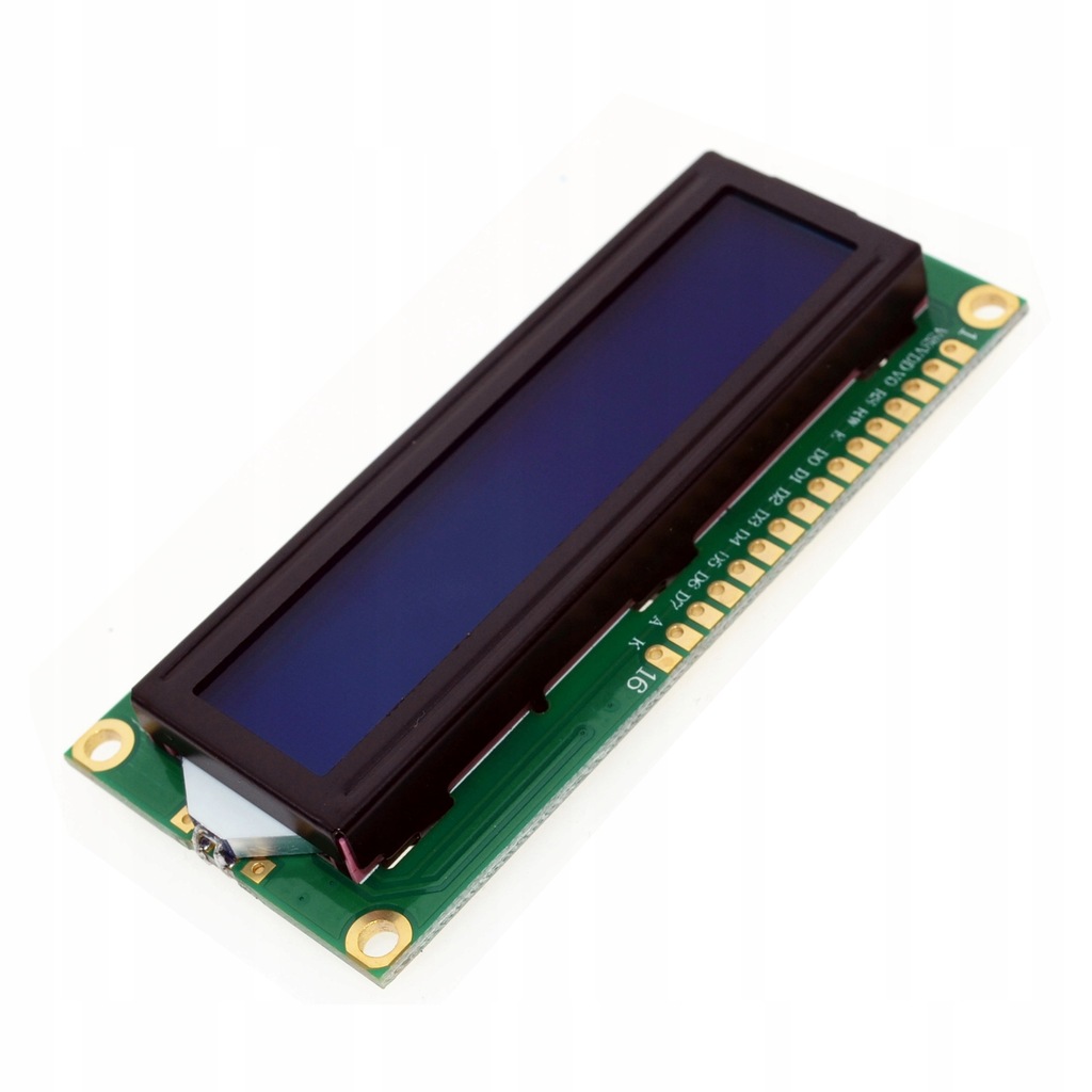 LCD1602 Wyświetlacz 2x16 niebieski ARDUINO - 12853775037 - oficjalne ...