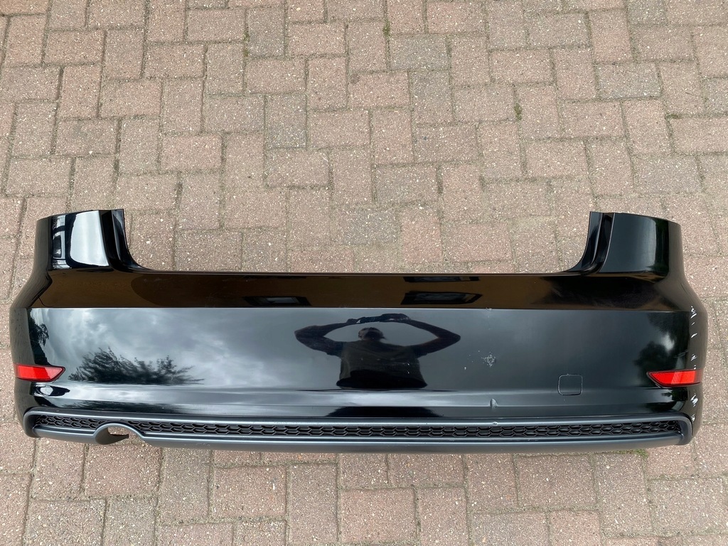 AUDI A3 8V SEDAN S-LINE ZDERZAK TYŁ TYLNY LY9B - 12645824367 - oficjalne archiwum Allegro