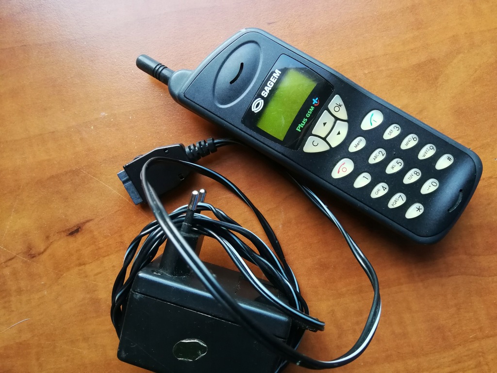 telefon komórkowy SAGEM RC-712 retro cegła KPL - 7918381305 - oficjalne archiwum Allegro