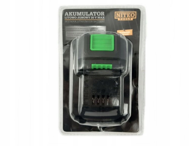 NITEO TOOLS AKUMULATOR 20V - 11663026591 - oficjalne archiwum Allegro