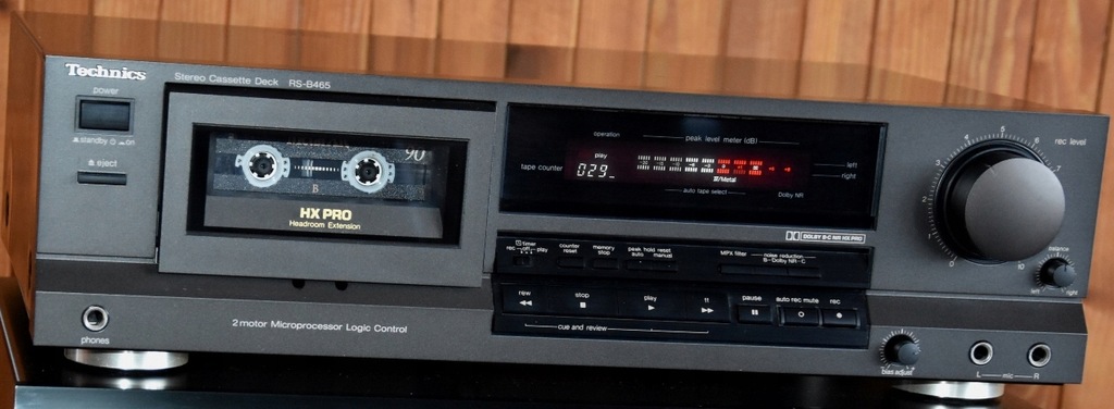 Technics RS-B465 Magnetofon Dolby B, C, HX-Pro TOP - 12079860430 ...