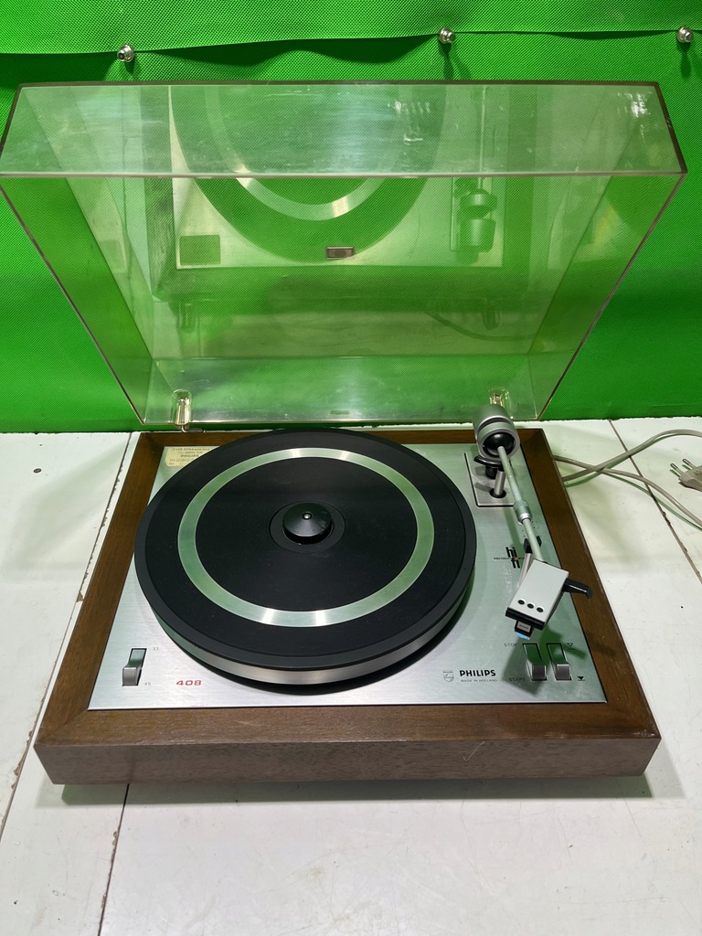 Gramofon philips 408 - 17533560778 - oficjalne archiwum Allegro
