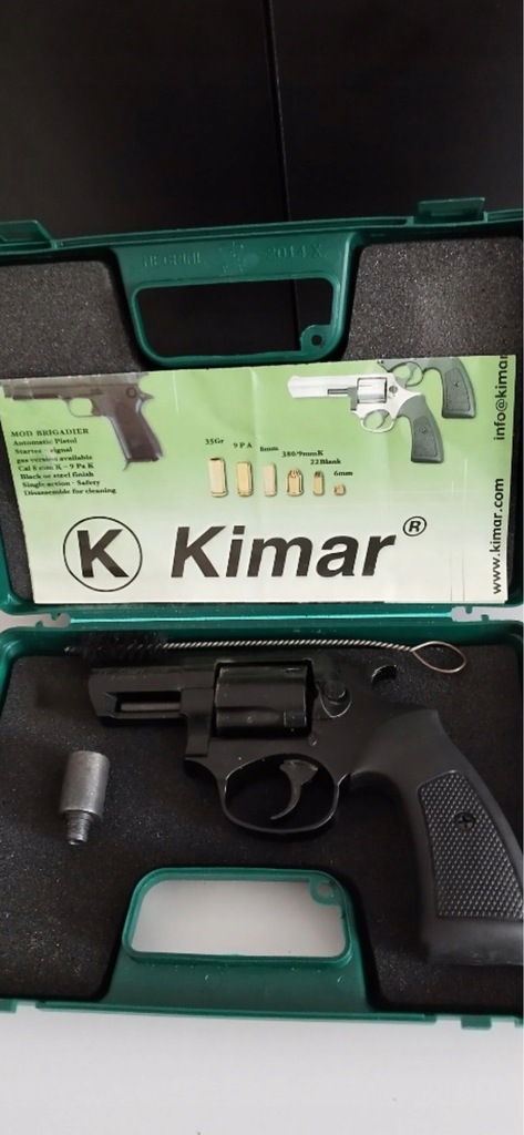 Rewolwer hukowy KIMAR COMPETITIVE 6mm_RARYTAS ! - 14210743701 ...