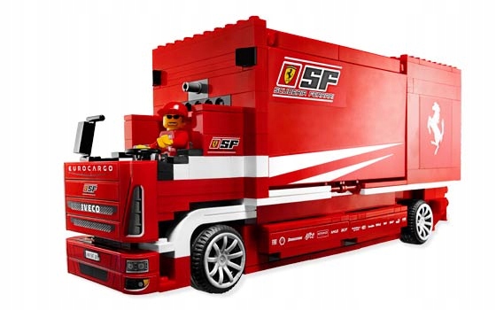 KL* Lego 8185 RACERS Ciężarówka Ferrari - 7710034959 - oficjalne ...