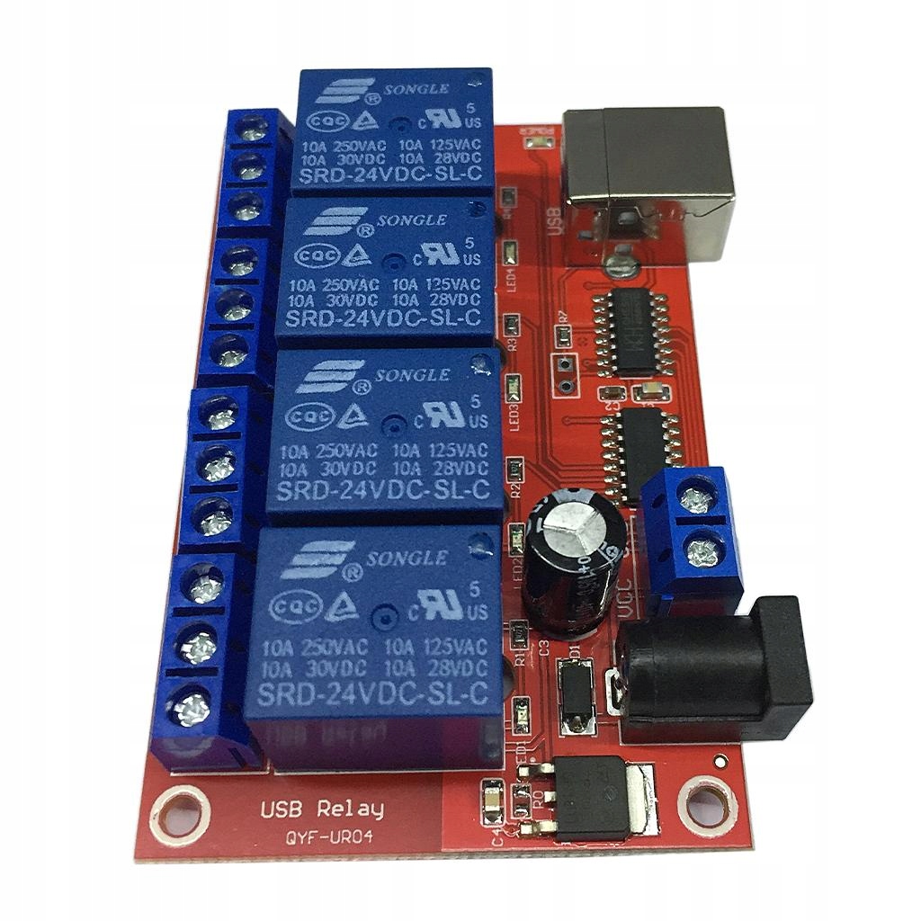 USB Relay Module 4 Channel Relay Module Relay - 13437031445 - oficjalne ...