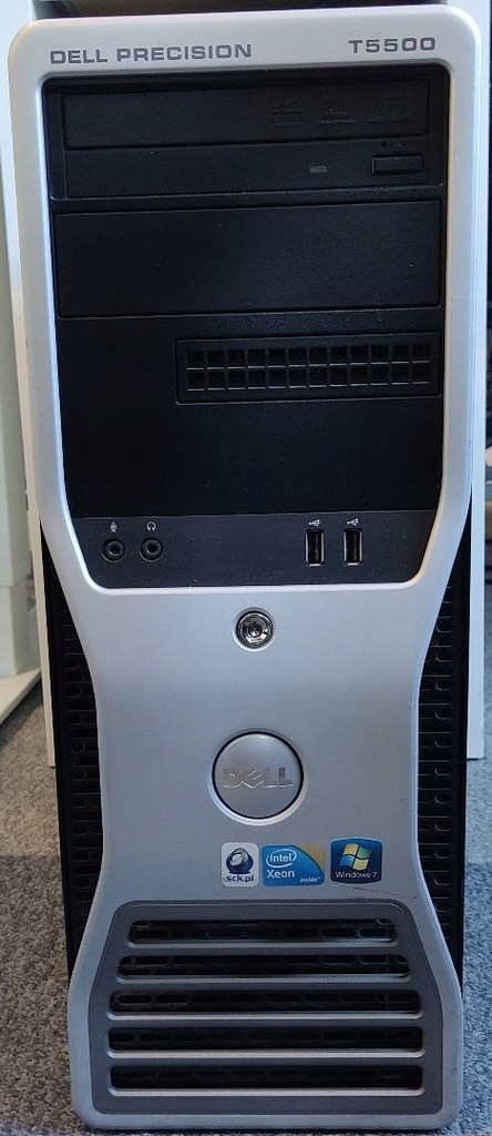 DELL PRECISION T5500 XEON E5607 12GB Quadro p600 - 14506227276 - oficjalne archiwum Allegro