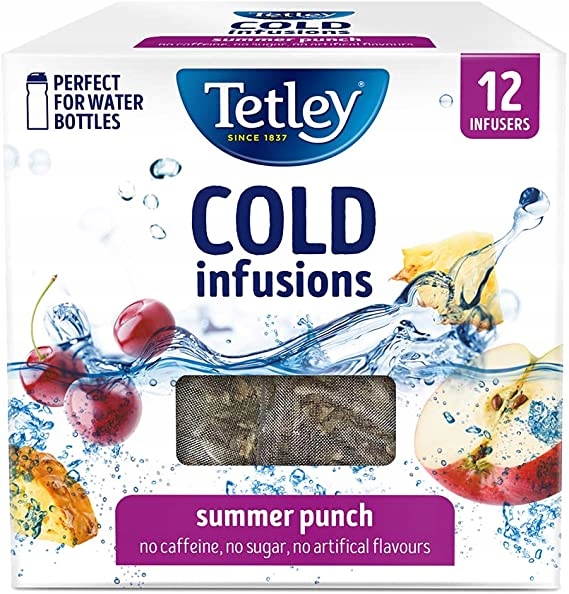 TETLEY COLD INFUSE summer punch ICE TEA z UK - 12150783808 - oficjalne ...
