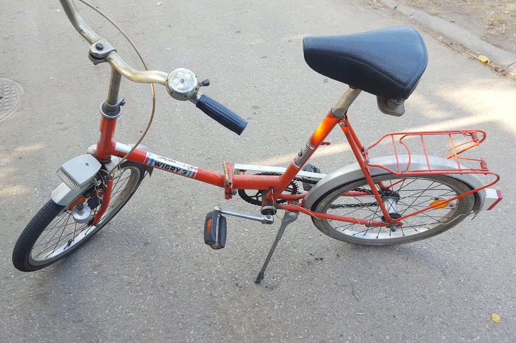 Rower składak WIGRY 3 sprawny jeżdżący oryginał - 8466390928 ...
