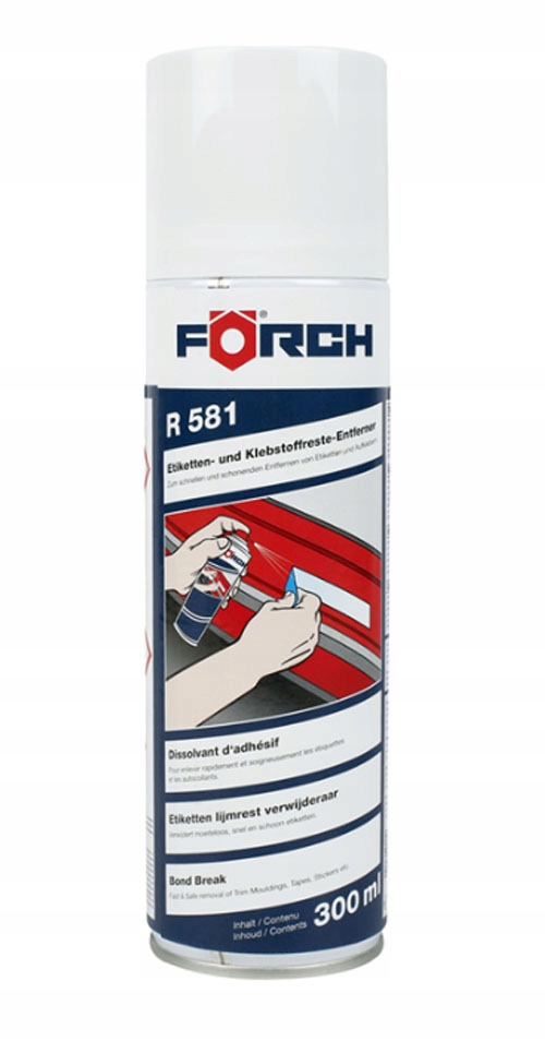 FORCH R581 ZMYWACZ DO ETYKIET I KLEJU 300ML - 12102460407 - oficjalne ...