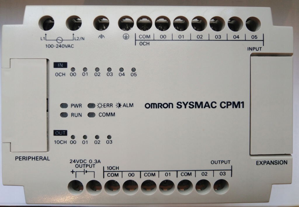 Sterownik PLC OMRON SYSMAC CPM1 - 10CDR - A + SOFT - 10662335836 - oficjalne archiwum Allegro