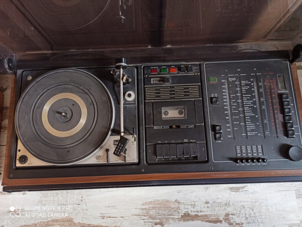 ZABYTKOWE RADIO DECK SABA ULTRA HIFI CENTER 9763 VINYL DUAL ...