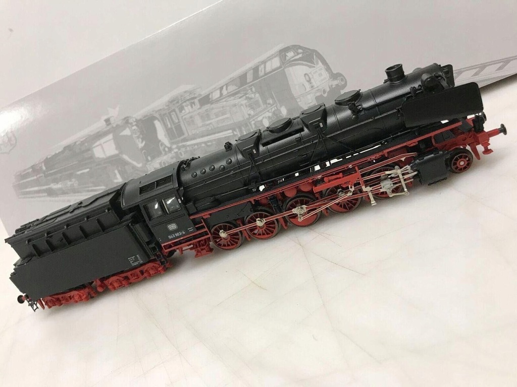 039884 Lokomotywa parowa serii 043 DB marklin - 13469686909 - oficjalne ...