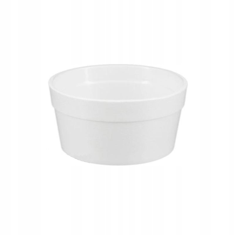 Pojemnik styropianowy EPS biały 570ml 25szt - 13252307237 - oficjalne archiwum Allegro