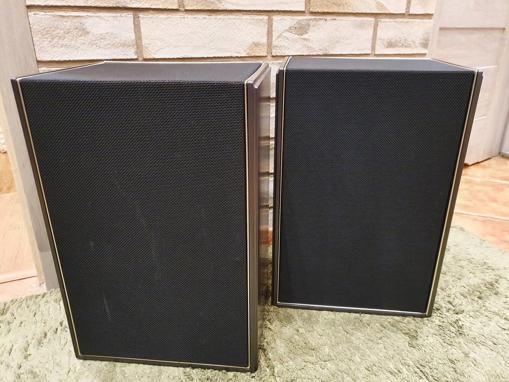 Kolumny głośnikowe Philips 66 RH 431 dwu i pół drożne pułkowe vintage din - 13626748375 ...