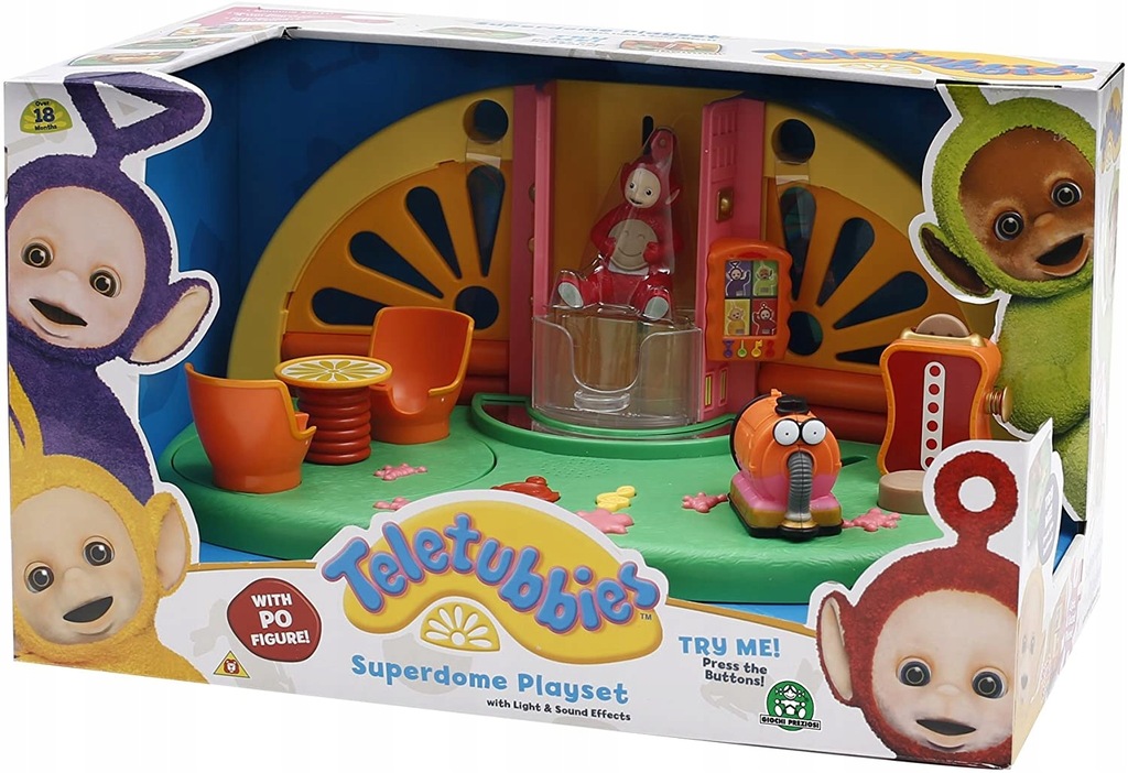Teletubbies Superdome dom figurka teletubiś - 12271533302 - oficjalne ...