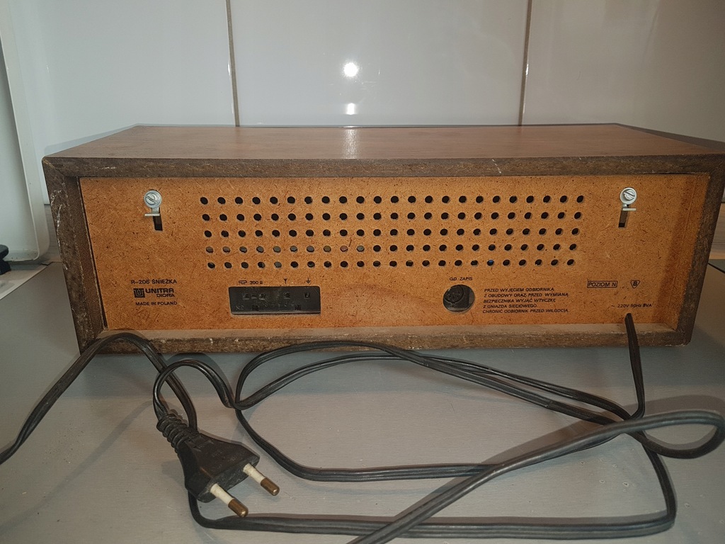 STARE RADIO UNITRA DIORA ŚNIEŻKA R 206 z PRL - 13281628178 - oficjalne ...