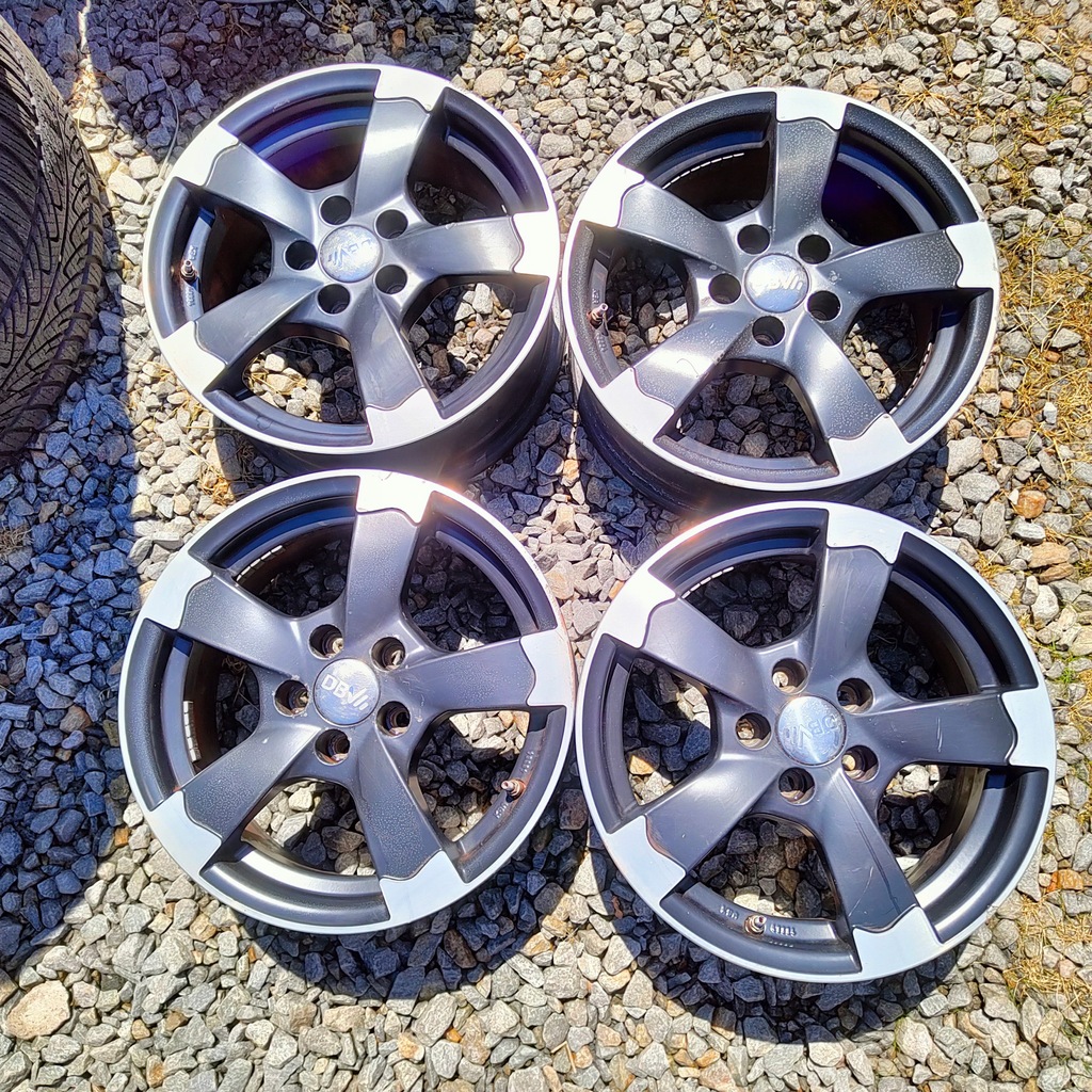 ALUSY DBV SKODA AUDI VW SEAT 15' 5x100 KOMPLET - 13971553815 ...