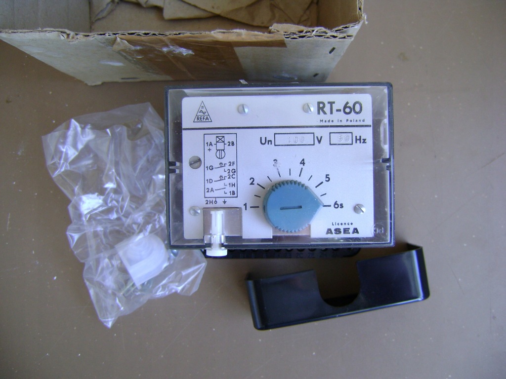 Przekaźnik czasowy RT-60 - 13596196313 - oficjalne archiwum Allegro