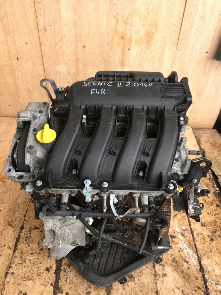 SILNIK SŁUPEK RENAULT SCENIC II 2.0 16V F4R 770 - 15321308190 ...