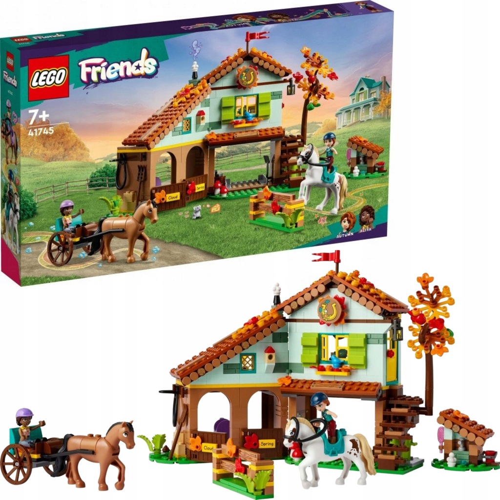 Klocki LEGO Friends dla 7 latki - Stadnina koni - 14274786944 ...