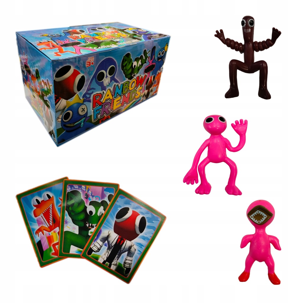 24 SZT FIGURKI SASZETKI ROBLOX RAINBOW FRIENDS BOX - 12956766682 ...